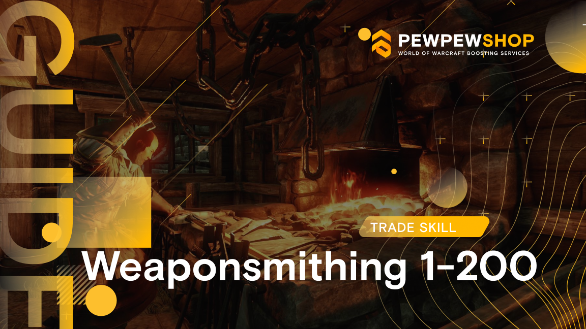 New World Weaponsmithing Leveling Guide